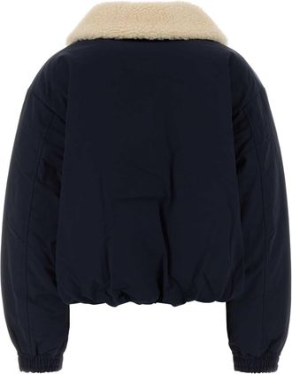 Polo Ralph Lauren Womens Dark Blue Polyester Down Jacket Rlnavy Giacche E Gilet