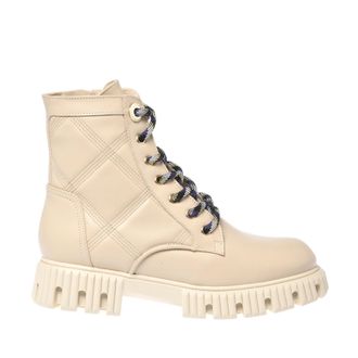 Baldinini Stiefel - STIEFELETTE BALDININI - Gr. 36,5 (EU) - in Beige - f&uuml;r Damen