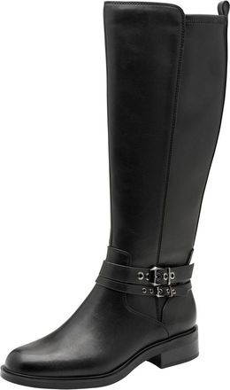 Tamaris Damen Stiefel Leder schwarz 41