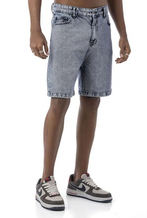 Red Bridge Jeans Shorts - Gerade geschnittene Denim Shorts im Vintage Look - 5-Pocket Bermuda aus Baumwolle für Sommer & Freizeit Blau W36