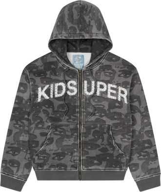 KidSuper Studios Homme, Sweatshirts et sweats &agrave; capuche, Gris, Taille: 2XL SweaT-shirt
