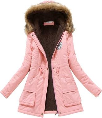 Generic Vestes chaudes et &eacute;paisses pour femmes, manteau dhiver en polaire doubl&eacute; &agrave; la mode, manteau &agrave; capuche, v&ecirc;tements dext&eacute;rieur 2026, Lot de 2., XXL