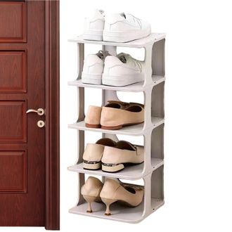 Generic Schmaler | Organizer M&ouml;bel Turm - Vertikale Schuhablage - Geeignet F&uuml;r Eingang Schrank Kabinett Badezimmer Balkon Wohnzimmer Eingangsbereich Zuhause U