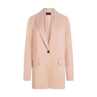 Karl Lagerfeld Femme, Vestes, Rose, Taille: 38 FR Veste Fluide