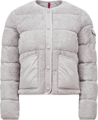Moncler Doudoune courte Floyrac en teddy