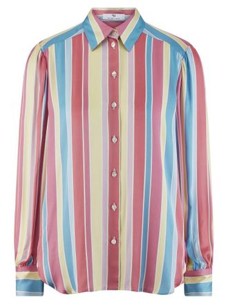 Peter Hahn Bluse Peter Hahn mehrfarbig