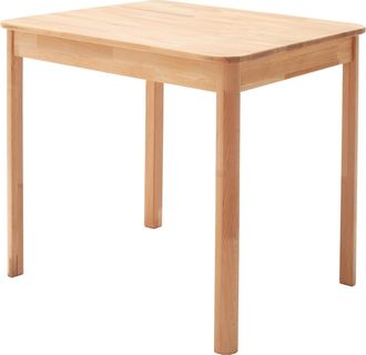 Naturoo home24 Esstisch Trino 60cm Braun Kernbuche