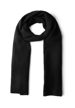 Street One Damen 5706441 Langer Schal, Black, Regular