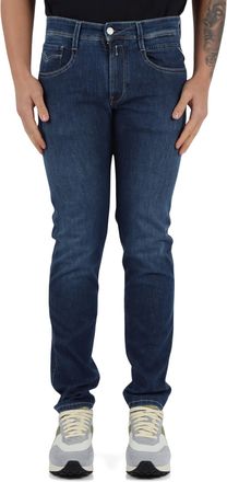 Replay Herren Anbass X-Lite Plus Jeans, 009 MEDIUM Blue, 34W x 34L