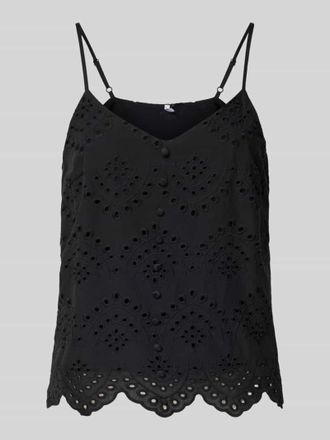 Pieces Regular Fit Blusentop aus reiner Baumwolle Modell VILDE