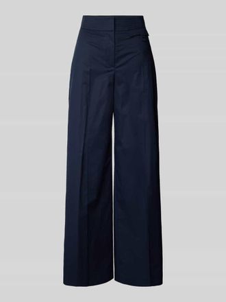 HUGO BOSS Wide Leg Stoffhose mit B&uuml;gelfalten Modell Tiana