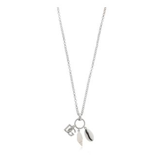 Dolce & Gabbana Halskette mit Anh&auml;ngern - - Accessories - Damen - Grau - ONE SIZE