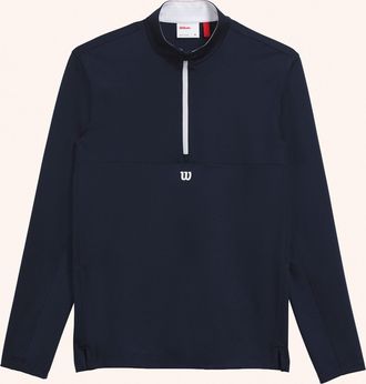 Wilson Sweatshirtpullover Elevate Performance Half-Zip blau