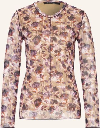 Marc Aurel Marc Aurel Longsleeve Aus Mesh lila