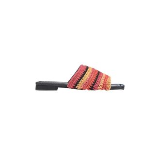INUIKII Handgefertigte Geflochtene Riemen Sandalen - - Shoes - Damen - Mehrfarbig - 40 EU