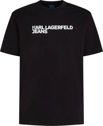 Karl Lagerfeld Homme, Tops, Noir, Taille: S T-shirts