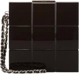 Chanel Pre-owned Lucite Minaudiere - Femme - Pre-owned - Noir - Taille: ONE Size