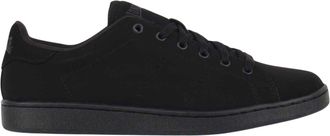 Lonsdale Leyton Sneaker f&uuml;r Herren, Leder, Flach (Schwarz)