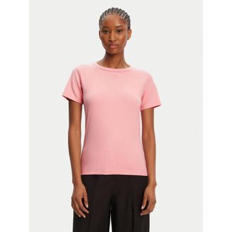 HUGO BOSS T-Shirt Deloris 50512002 Rot Regular Fit