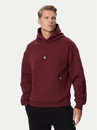 HUGO BOSS Sweatshirt Deryhood 50567948 Dunkelrot Regular Fit