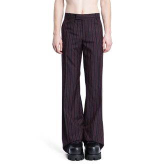 Alexander McQueen Shadow Stripe Tailored Trousers