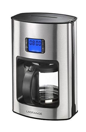 Lagrange 529 001 Naos Cafetière Filtre Inox 23,4 x 17,2 x 32,6 cm