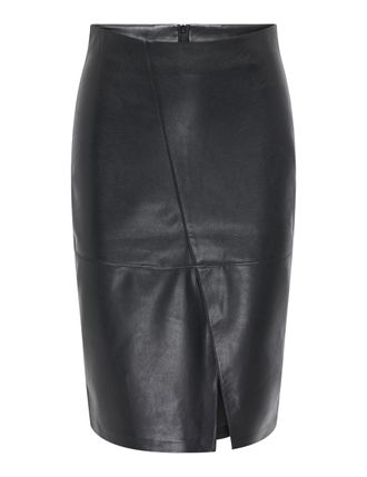 Only Onlnicki Faux Leather Skirt OTW