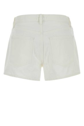 Frame Denim The Hang Denim Shorts - White