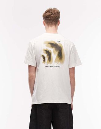 The North Face 1966 Half Dome - Locker geschnittenes T-Shirt in Wei&szlig; mit R&uuml;ckenprint