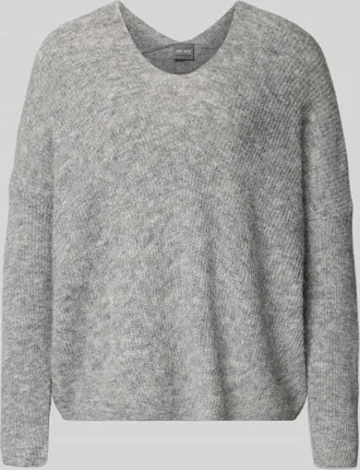 Mos Mosh Oversized Strickpullover mit gerippten Abschlüssen Modell THORA