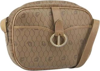 Dior Sac bandouli&egrave;re vintage Pre-owned - Femme - Pre-owned - Beige - Taille: ONE Size