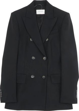 Max Mara Femme, Vestes, Noir, Taille: 34 FR Gelly Blazer