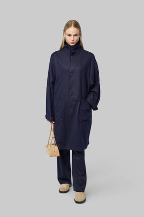 Sofie D'Hoore Mid Length Coat With 2 Patchpockets