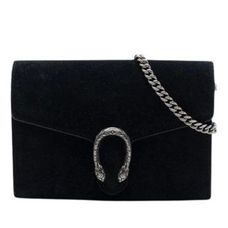 Gucci Sac bandouli&egrave;re vintage doccasion - Femme - Pre-owned - Noir - Taille: ONE Size