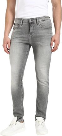 Calvin Klein Herren Jeans Hose Skinny Fit, Grau (Denim Grey), 34W/36L