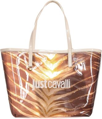 Just Cavalli Femme, Sacs, Beige, Taille: ONE Size Sac de courses