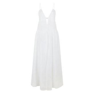 Tory Burch Maxikleid - - Dresses - Damen - Wei&szlig; - S
