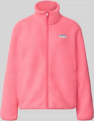 Only Regular Fit Fleecejacke mit Rei&szlig;verschluss Modell EVA