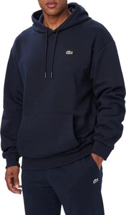 Lacoste Fleece-Kapuzenpullover - - Sweatshirts & Hoodies - Herren - Blau - M