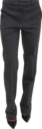 Marella Femme, Pantalons, Gris, Taille: 36 FR Pantalone lungo
