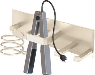 Generic Haartrockner und B&uuml;geleisen Halterung - Vertikaler Haar Styling Ger&auml;te Organizer Aufh&auml;nger - Halteger&auml;t f&uuml;r Haartrockner - F&uuml;r Badezimmer Toiletten Sc