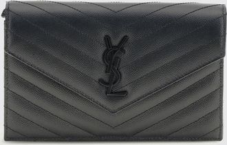 Saint Laurent Mini sac Cassandre en cuir grain de poudre matelass&eacute;