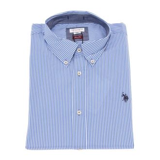 U.S.Polo Association Evan Shirt - - Shirts - Herren - Blau - 2XL