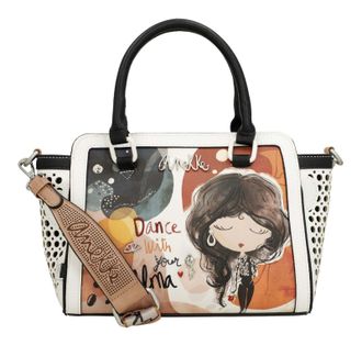 Anekke Handtasche Umh&auml;ngetasche Alma Bowling Bag Multicolor mehrfarbig