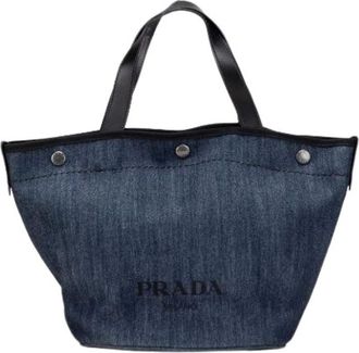 Prada Damen, Pre-Owned, Blau, ONE SIZEGröße