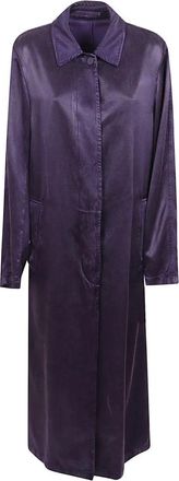 Dries Van Noten Femme, Manteaux, Violet, Taille: 36 FR Manteau Raltonas