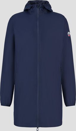 Jott Imperm&eacute;able long &agrave; capuche paquetable Marine Oban - Taille 3XL