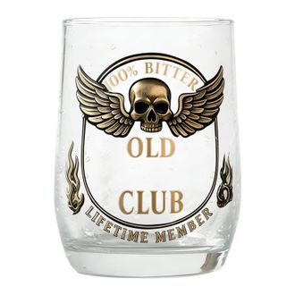 Generico Whiskyglas, Vintage-Tasse, 350 ml, elegant, Gothic, Cocktailgl&auml;ser, schwere Whiskygl&auml;ser f&uuml;r, Bourbon-Cocktails, M&auml;nner, Frauen, Liebhaber, Zuhause, B