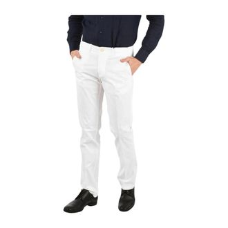 Corneliani Slim Fit Chino Hose - - Trousers - Herren - Wei&szlig; - XS