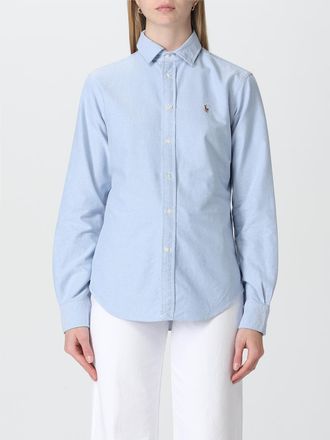 Polo Ralph Lauren Chemise Femme couleur Bleu